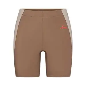 NIKESKIMS Shine High-waisted 5" Biker Shorts 'truffle/stone - Tan