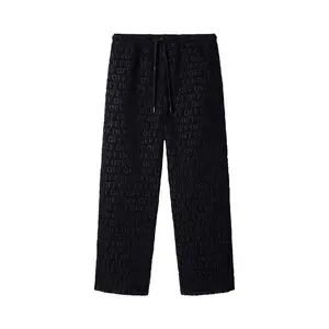 Off-White Off All Over Bouclé Casual Pant - Black