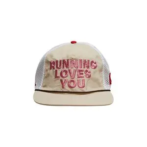 ALEX ZONO Running Loves You Trucker Hat Og - Pink
