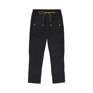 Rhude Low Pocket Cargo Pants - Black