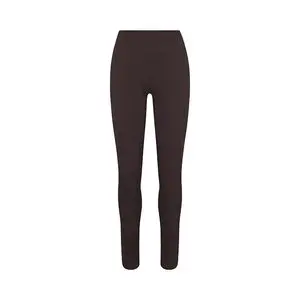 NIKESKIMS Matte High-waisted 26" Knee Grip Leggings 'dark Sepia/dark Sepia/dark Sepia - Brown