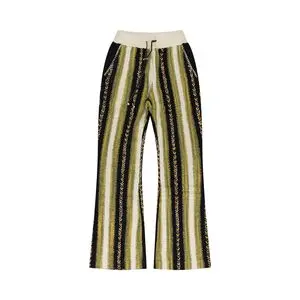 Amiri Braided Bandana Stripe Sweatpants - Yellow