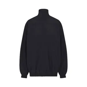 NIKESKIMS Woven Nylon Oversized Track Jacket 'obsidian - Black