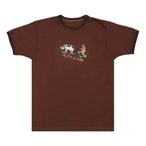 ALEX ZONO Trail Tee - Brown