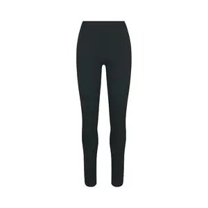 NIKESKIMS Matte High-waisted 26" Knee Grip Leggings 'dark Teal/dark Teal - Blue