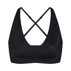 NIKESKIMS Shine V-neck Bra 'obsidian - Black
