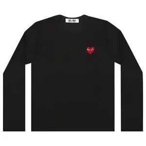 Play Comme Des Garcon Long Sleeve T-shirts For Women