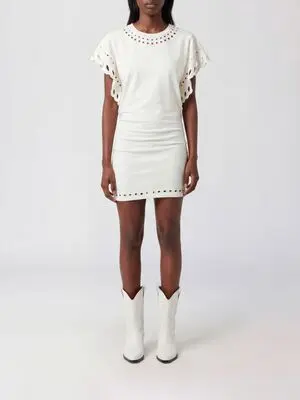 Isabel Marant Étoile Cut-out Mini Dress - Beige