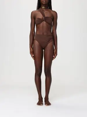 Elisabetta Franchi One Piece Swimsuit - Brown