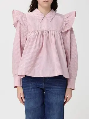 GANNI Shirt - Pink