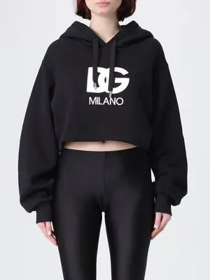 Dolce & Gabbana Cropped Logo Hoodie