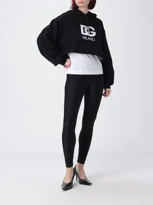 Dolce & Gabbana Cropped Logo Hoodie