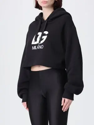 Dolce & Gabbana Cropped Logo Hoodie