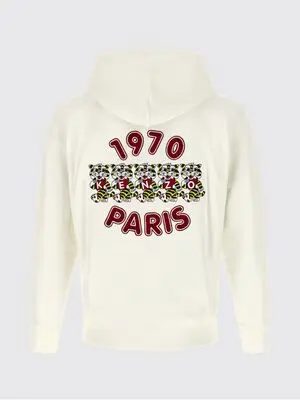 Kenzo Embroidered Tiger Hoodie - White