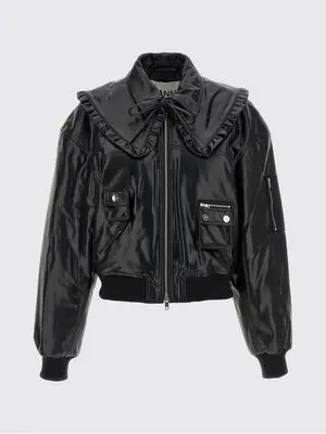 GANNI Bomber Jacket - Black