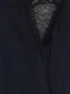 Zadig&Voltaire Lace Trim Maxi Dress