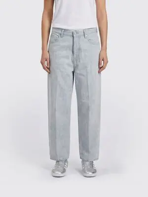 HAIKURE Bleached Denim Jeans - Blue