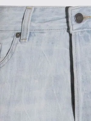 HAIKURE Bleached Denim Jeans - Blue