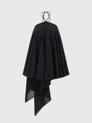 Jacquemus Cotton Blend Mini Dress - Black