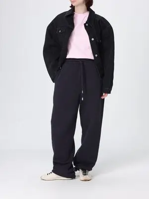 Jacquemus Cropped Denim Jacket - Black