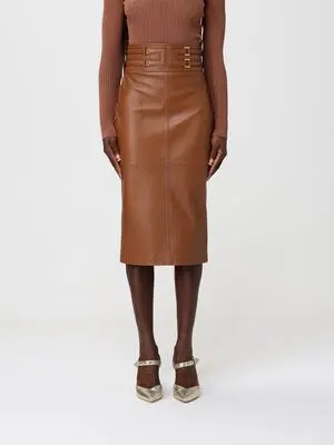 Elisabetta Franchi Leather Pencil Skirt