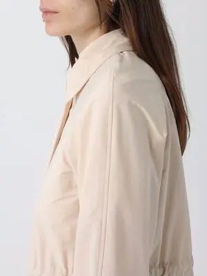 Burberry Stretch Nylon Raincoat With Check Interior