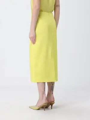 TWINSET Viscose Skirt - Lime