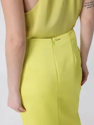 TWINSET Viscose Skirt - Lime