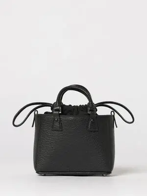 MAISON MARGIELA 5ac Mini Grained Leather Bag - Black