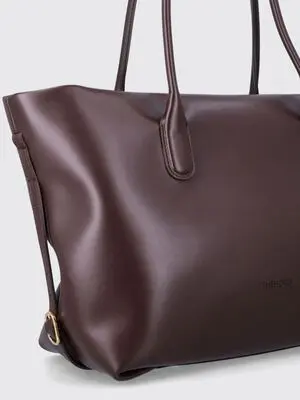 THEMOIRE Tallia Vegan Leather Tote Bag - Ebony