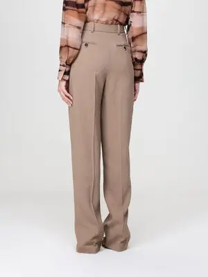 Elisabetta Franchi Tailored Wide Leg Trousers - Mud