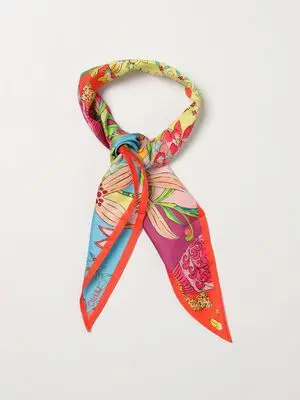 Liu Jo Baroque Print Fabric Foulard - Multicolor