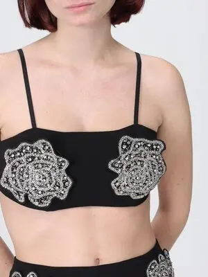 Pinko Embellished Cropped Top