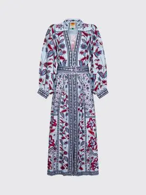 Farm Rio Printed Midi Dress