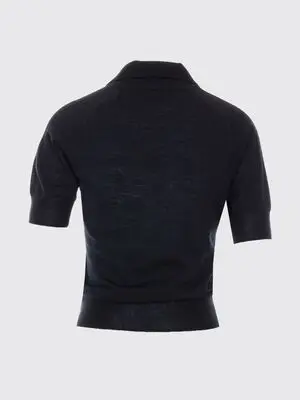 AMI Paris Wool Knit Polo Shirt