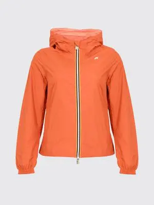 K-WAY Lil 2.0 Plus.2 Reversible Windbreaker Jacket - Orange