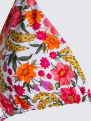 Farm Rio Polyamide Bikini Top With Floral Print