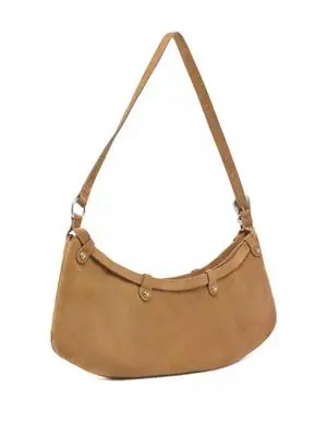 Pinko Pockets Strap Leather Shoulder Bag