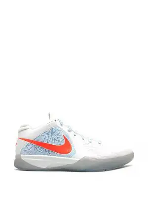 Nike Zoom Kd 3 Ls 'scoring Title' Logo Sneakers - White