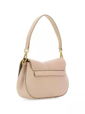 GIANNI CHIARINI Helena Round Shoulder Bag - Neutrals