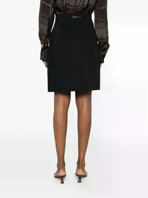 Max Mara Flap-pocket Mini Skirt