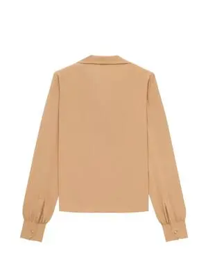 Saint Laurent Classic-collar Blouse