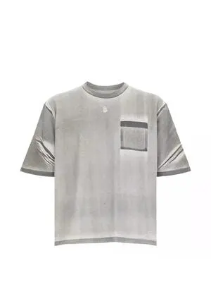 Alexander McQueen Chest-pocket T-shirt - Grey