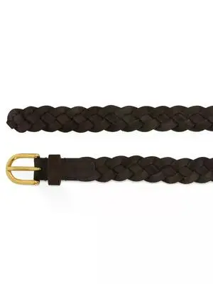 LARDINI Braided Leather Belt
