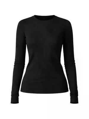 Velvet By Graham & Spencer Camino Long-sleeve T-shirt - Black