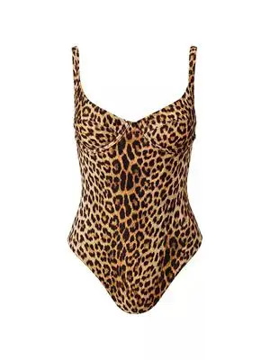 Melissa Odabash Mauritius Cheetah-print Swimsuit