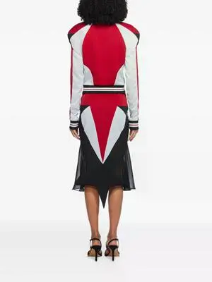 Off-White Track Star Midi Skirt