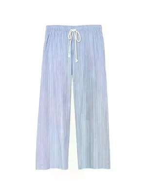 Xirena Brinna Striped Drawstring Trousers - Blue
