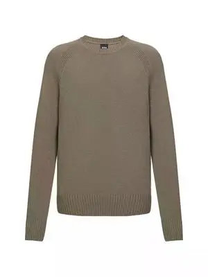 BOSS Raglan-sleeve Sweater - Brown