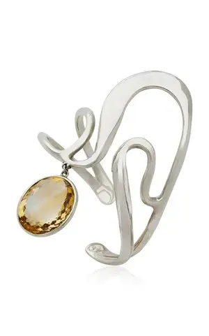 Juju Vera Lula Sterling Citrine Cuff